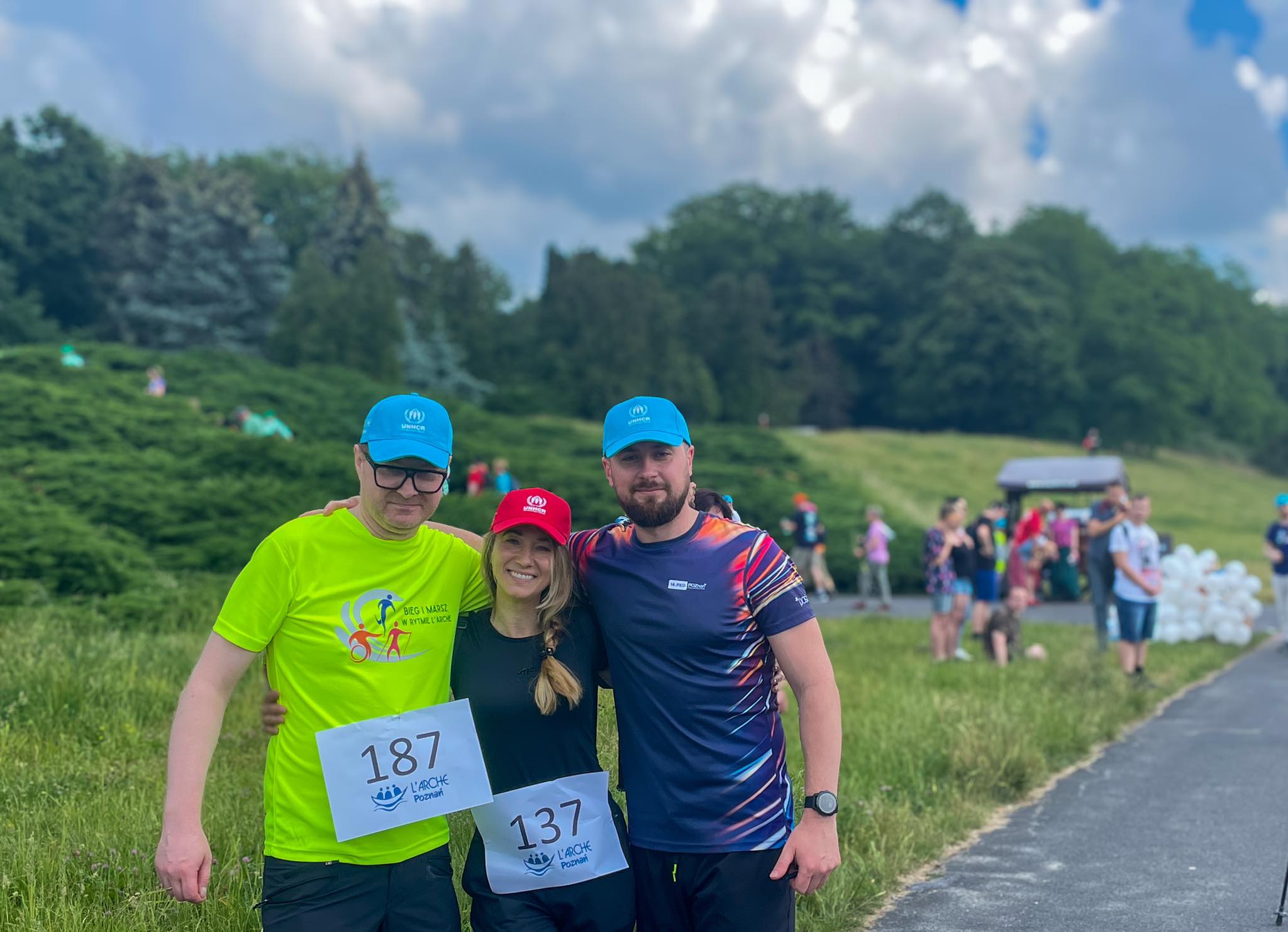 Biegamy dla L'Arche na poznańskiej Cytadeli - AMWIN